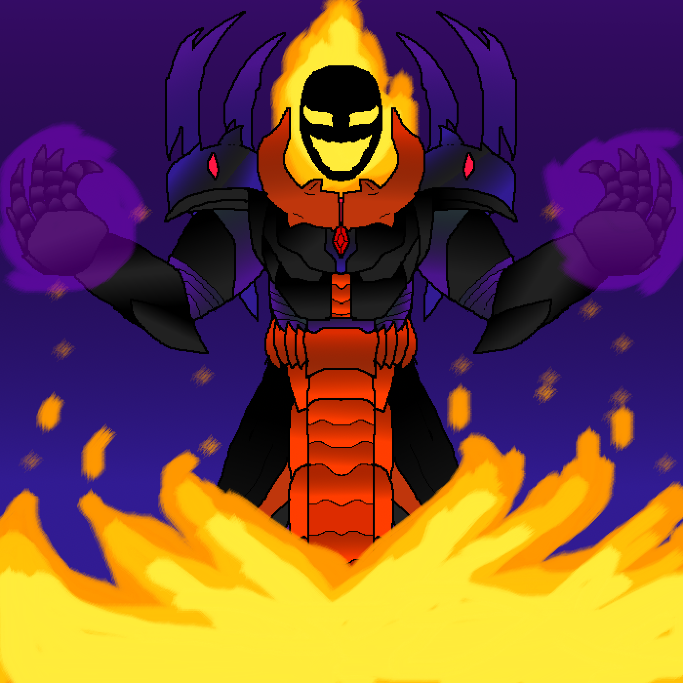 Pixilart - Dormammu by TheMadTitan