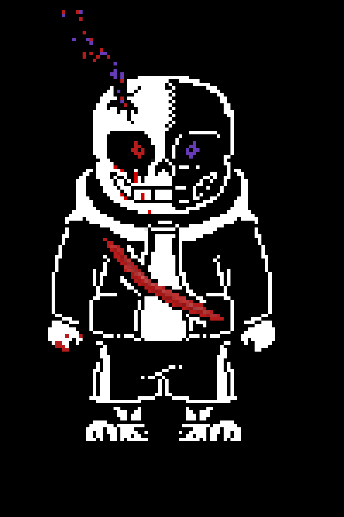 Pixilart - the funny sans phase 2 by DxSyXfOK7lfl4RQ