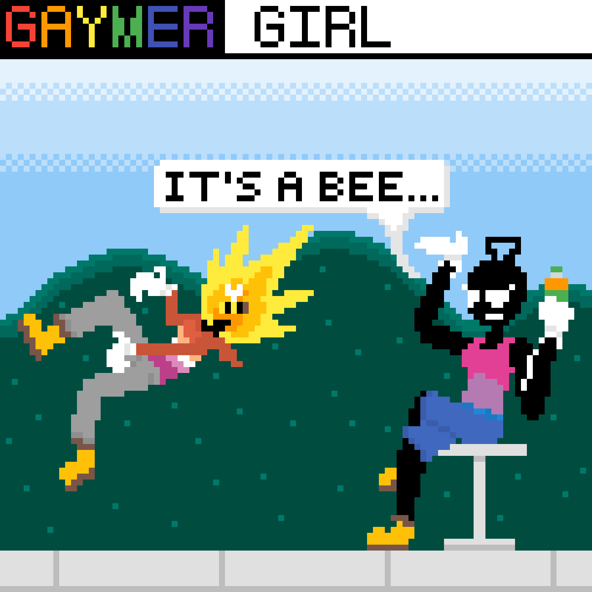 Episode 10 - GayMer Girl - Pixilart Comics