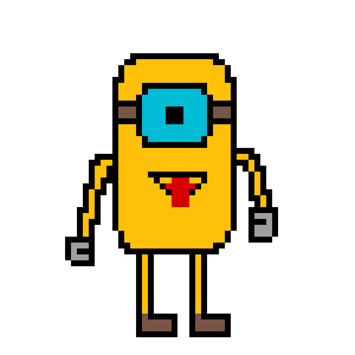 Pixilart - minion by luizfilipe