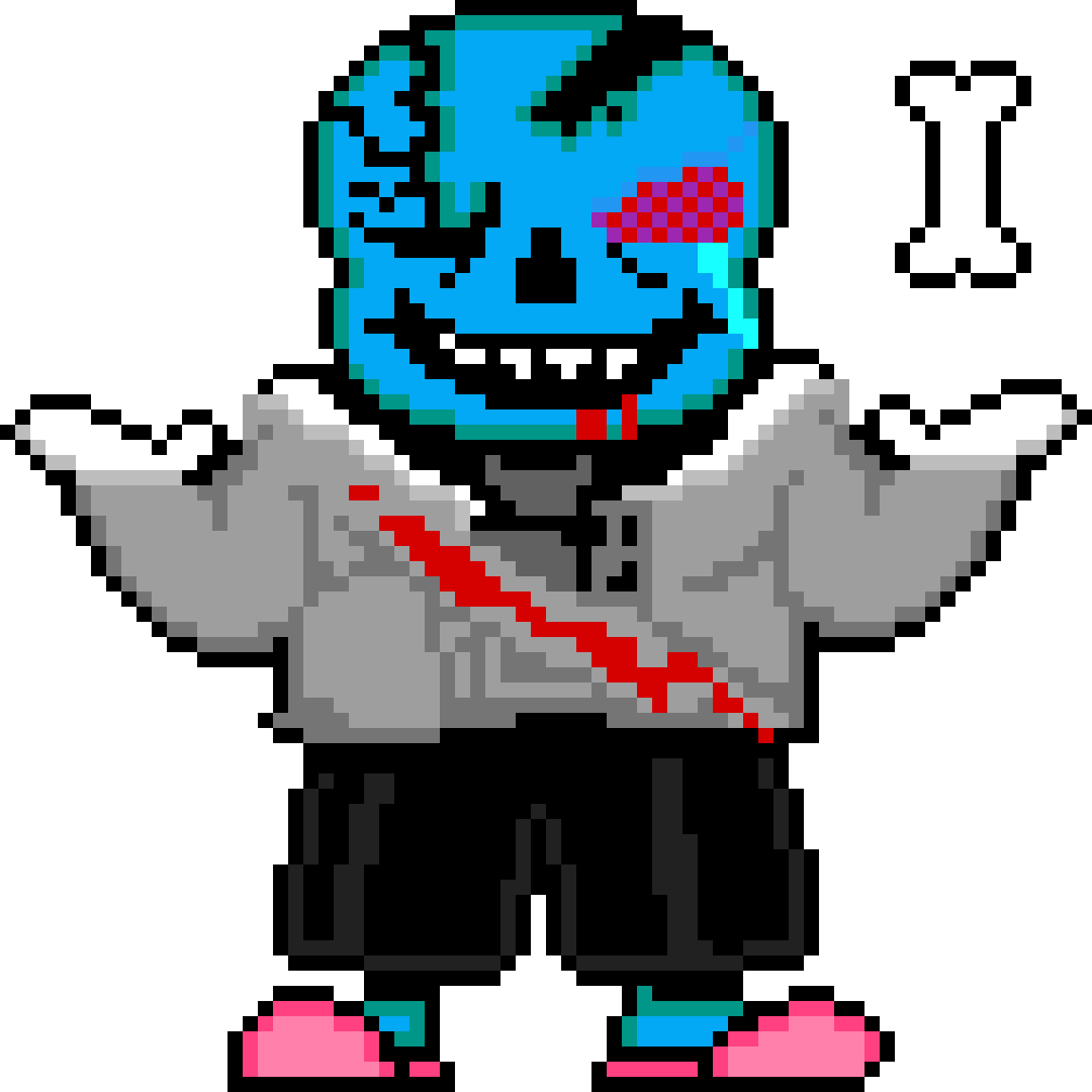 Pixilart - Blueblood LB phase three by Pikaboy9