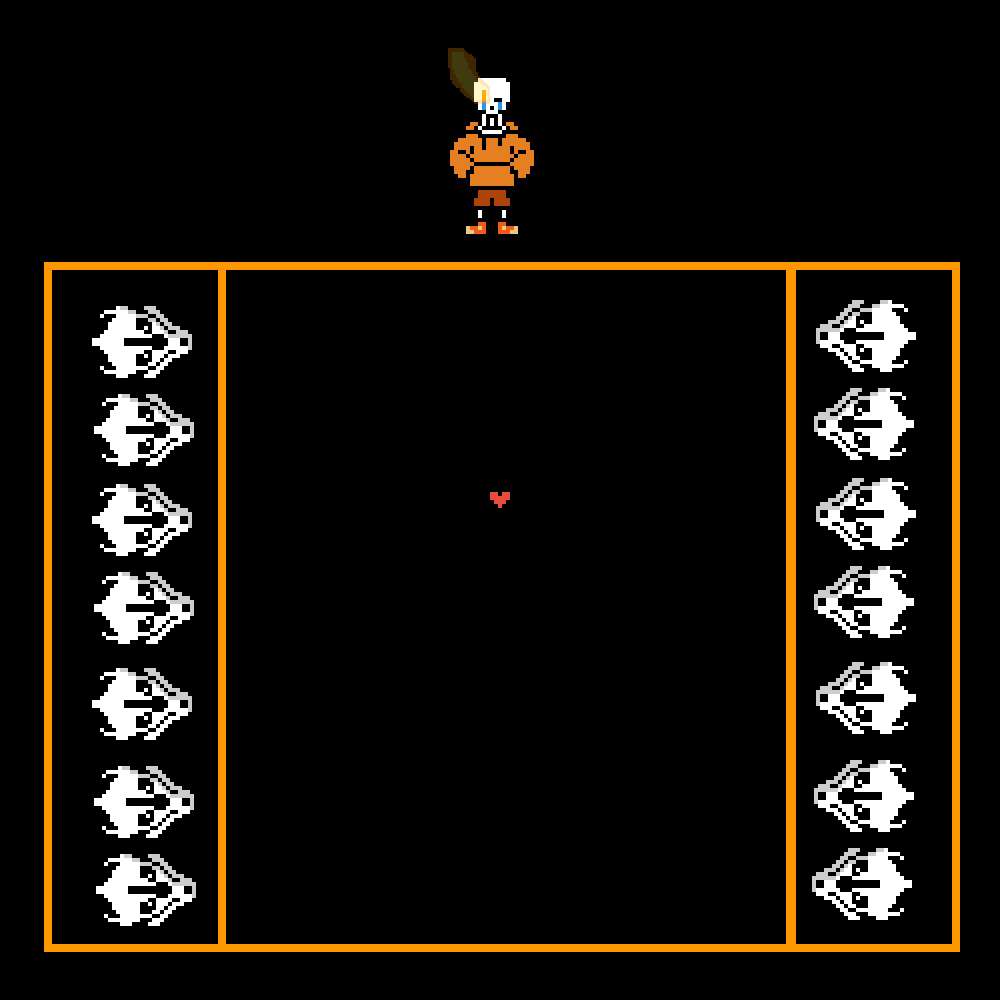 Pixilart - us papyrus fight by fusion12345