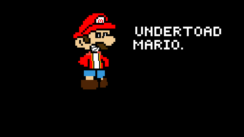 Pixilart - UNDERTOAD Mario. by GLaD0S