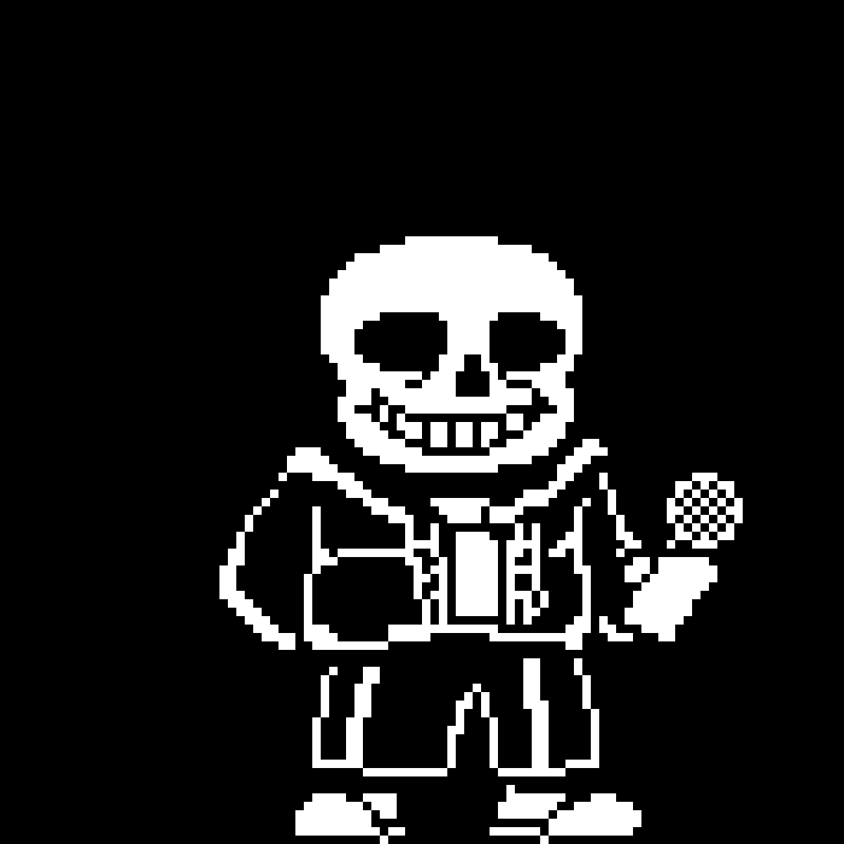 Pixilart - FNF Vs Sans Idle by PizzaSlice03