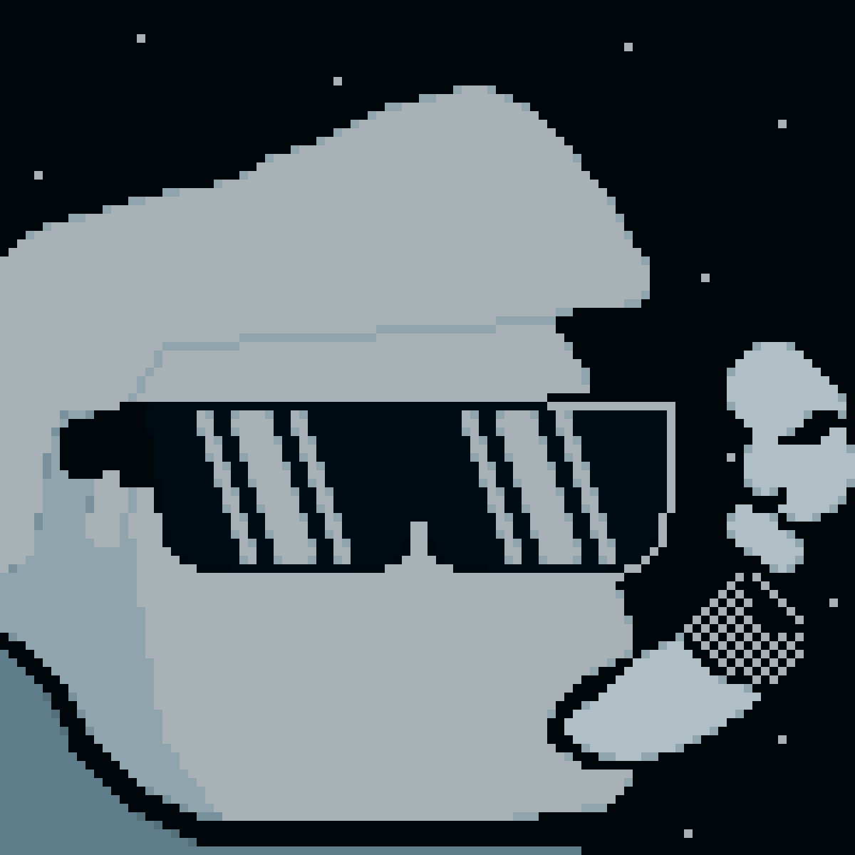 Pixilart - One Bit man detailed by SecT-0r