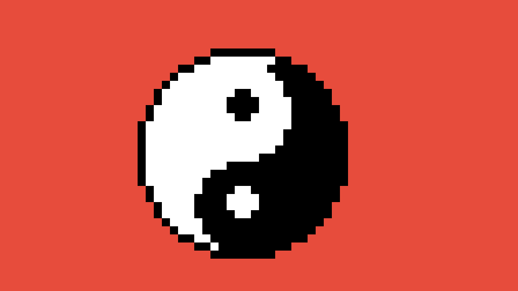 Pixilart - [ANIMATED] Yang symbol by Mr-DiamondPL