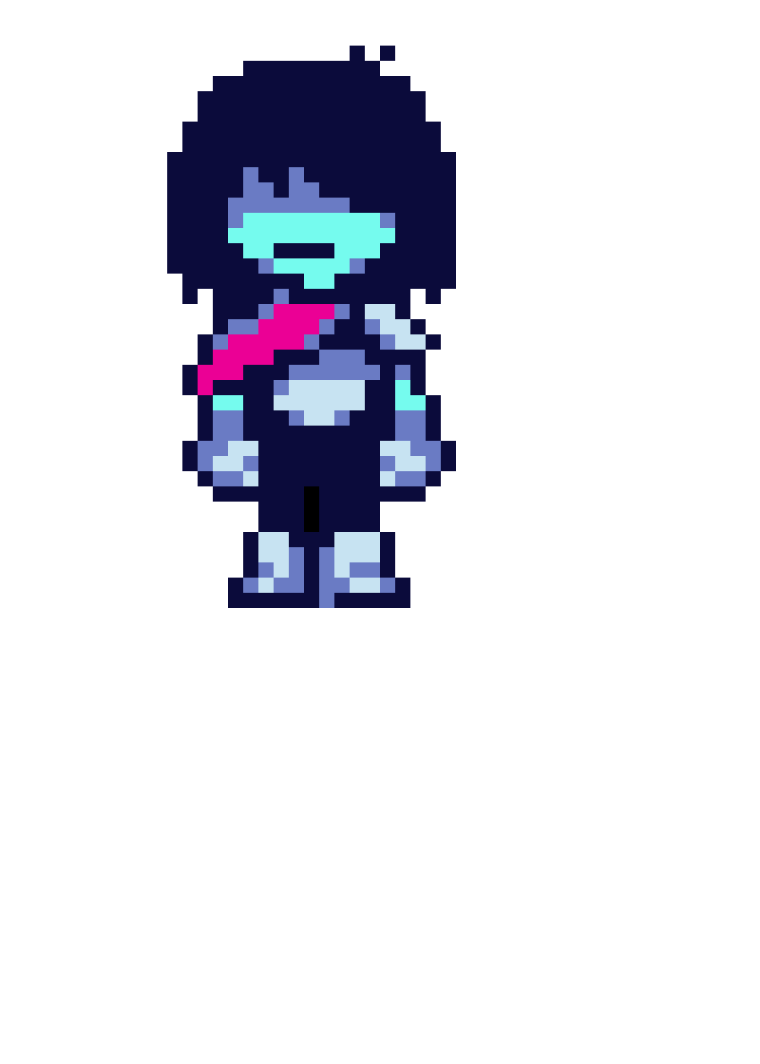 Pixilart - Kris dark world by pixlecheese
