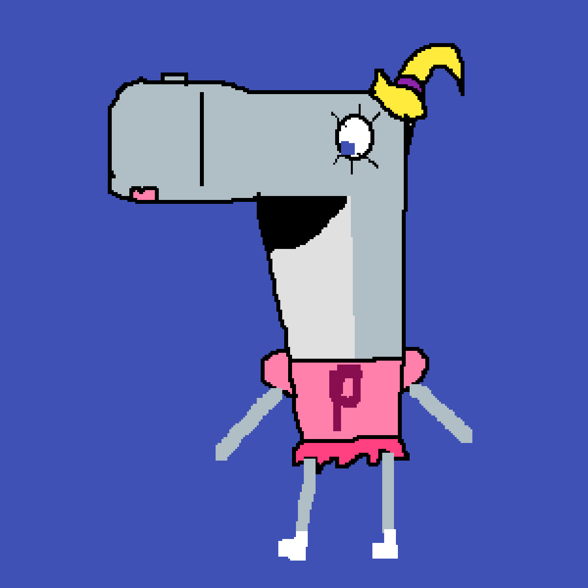 How To Draw Pearl From Spongebob