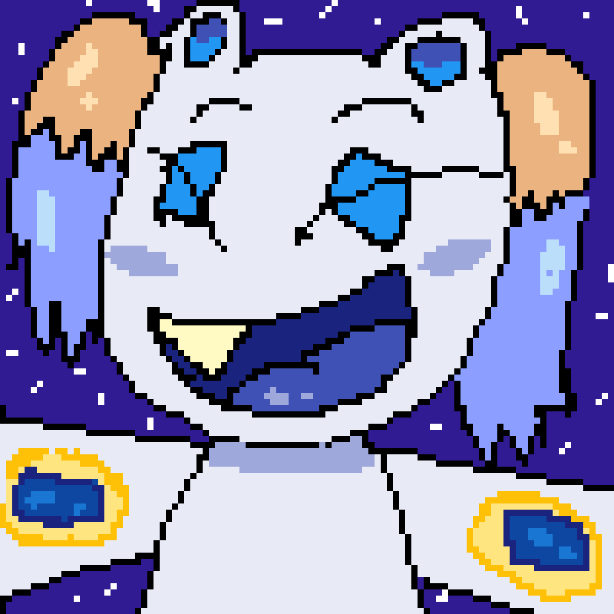 Pixilart - Psyche the bear by Cherry1207