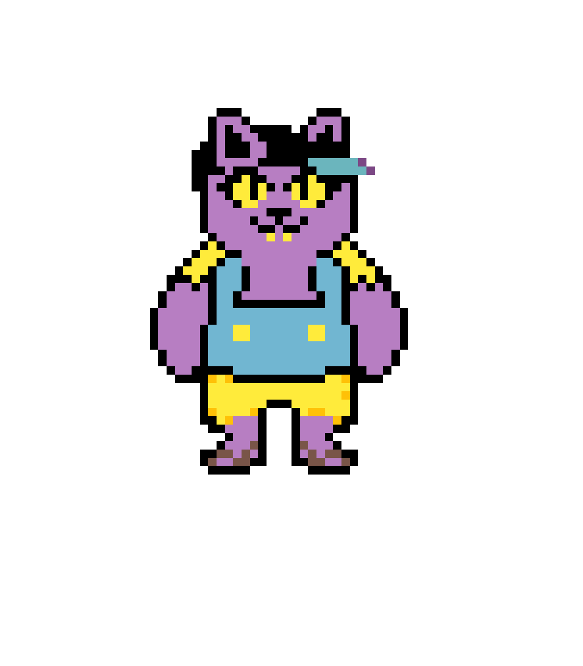 Pixilart - Undertale Catty by dachshundCo