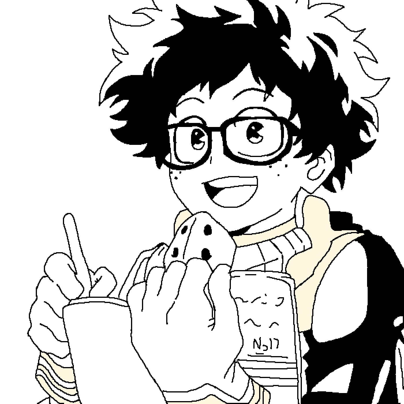 Pixilart - Deku Base by broyouswag