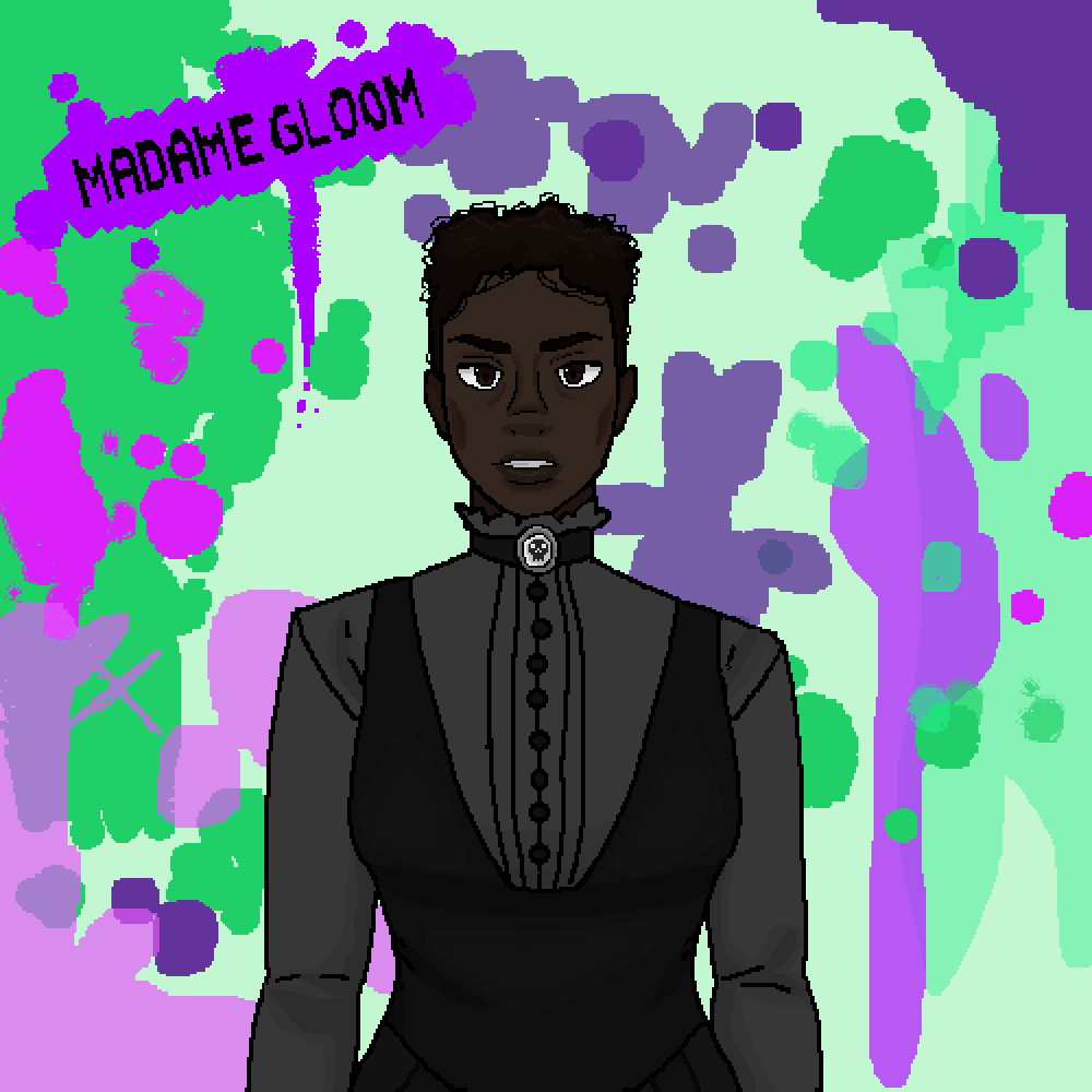 Pixilart - Madame Gloom by GoblinNB