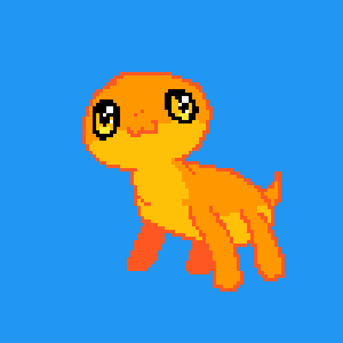 Pixilart - Wiggly guy by RasTheRaptor