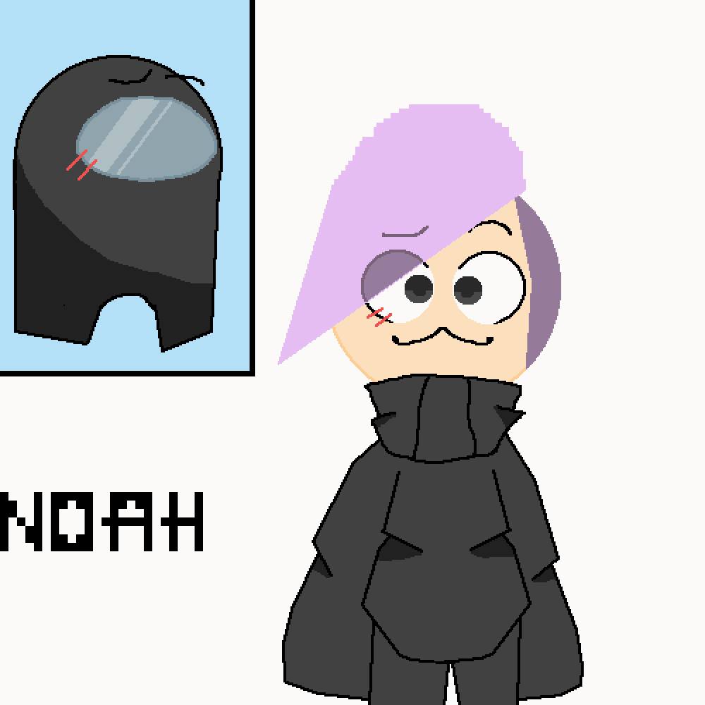 Editing alex &his bff in among us - Free online pixel art drawing tool ...