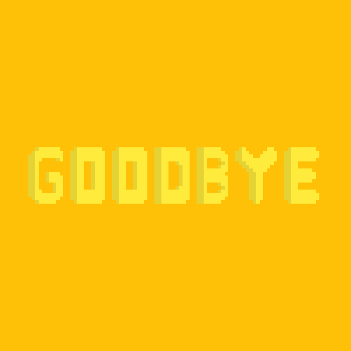 Pixilart - Goodbye by art-pixel