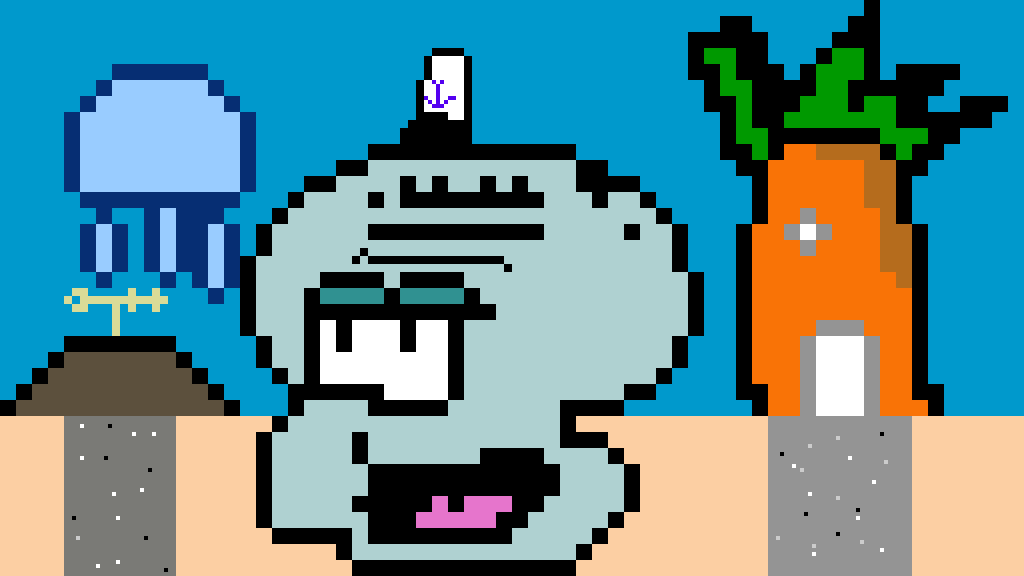 Editing Squidward Tentacles