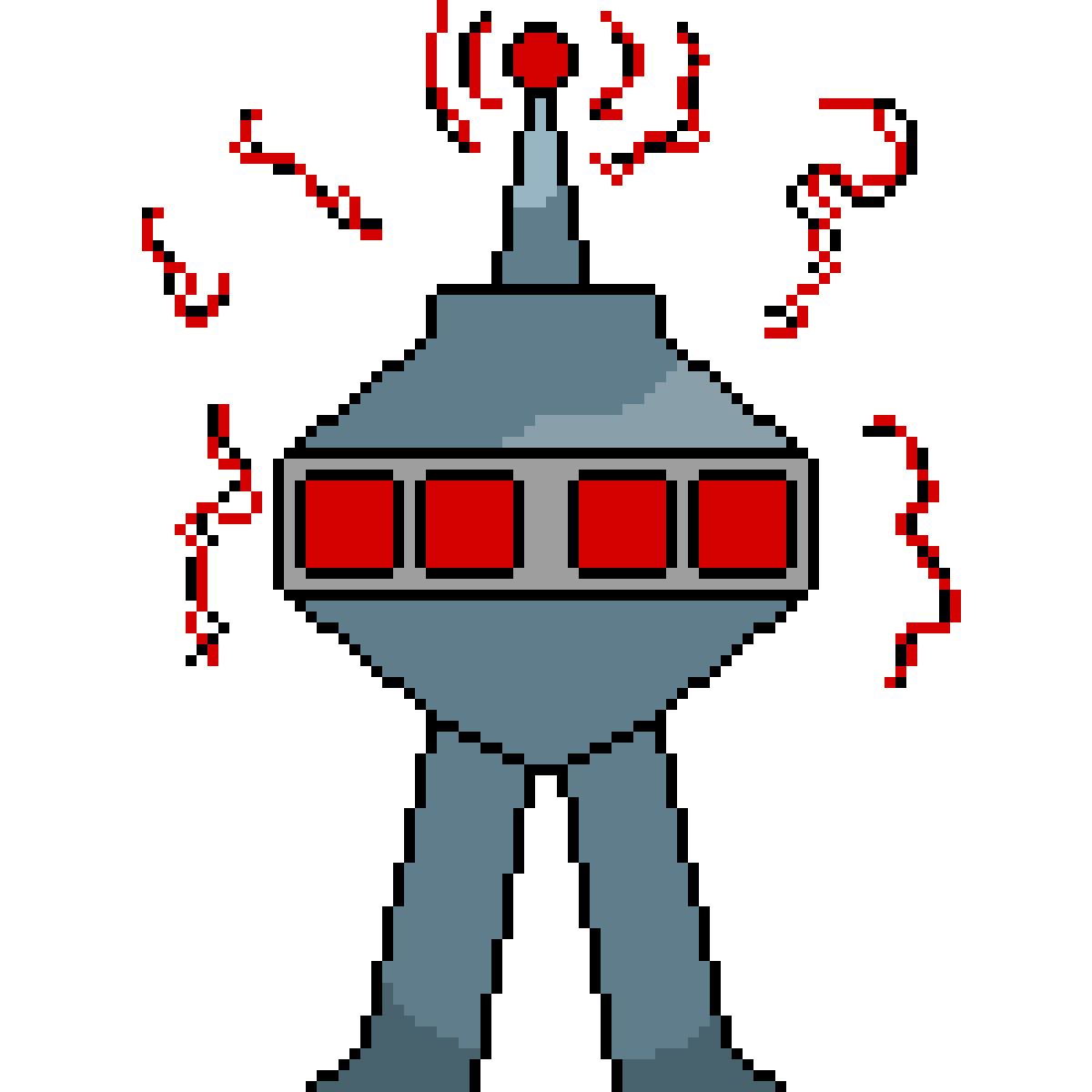 Pixilart - Robot-bot 3000 by Illusionist7713