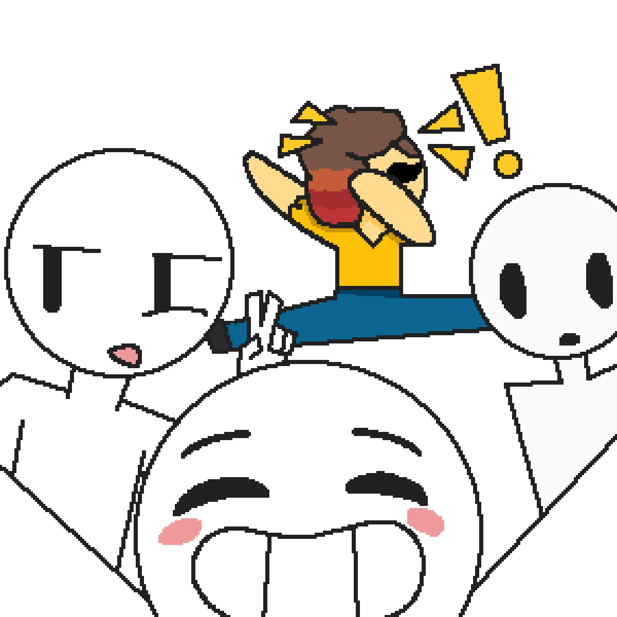 Pixilart - dab on dem hatters by Trash-Queen