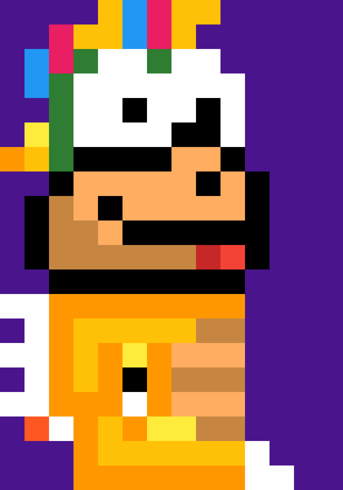 Pixilart - smw small lemmy by KoopsFan