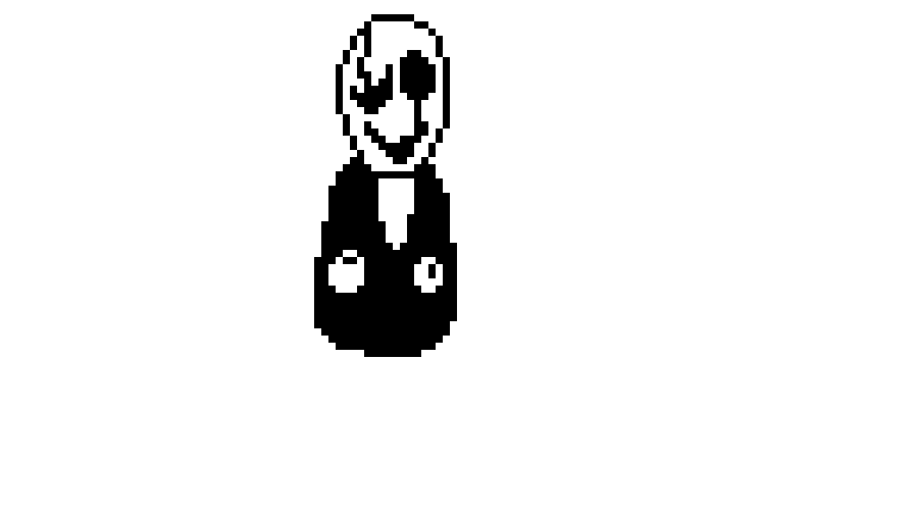 Pixilart - Wingdings Gaster (Undertale) by animekohai1