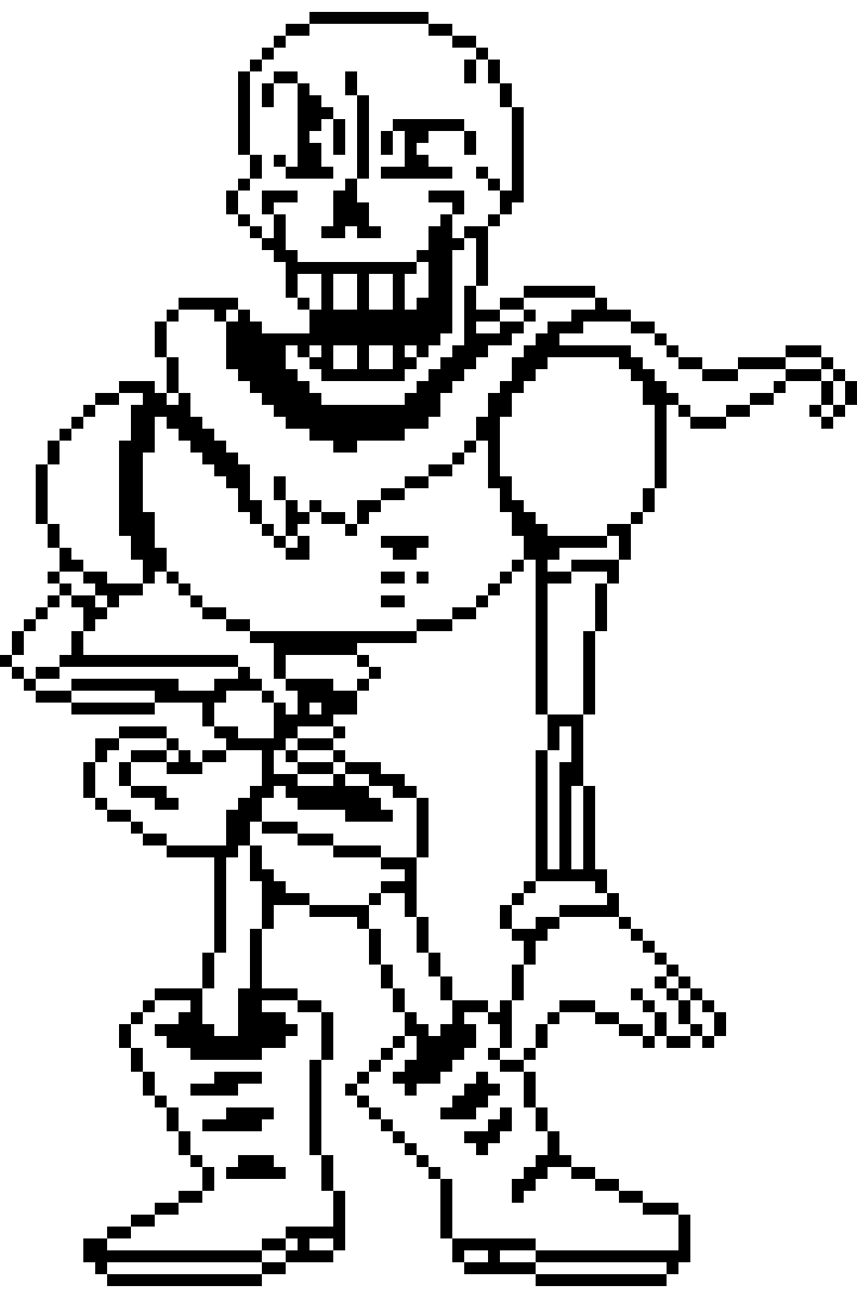 Pixilart - Custom Papyrus sprite by GlitterGlue