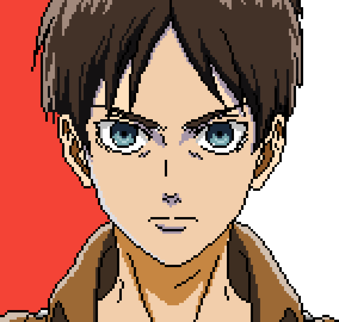 Pixilart - Eren Yeager by AsZnEe