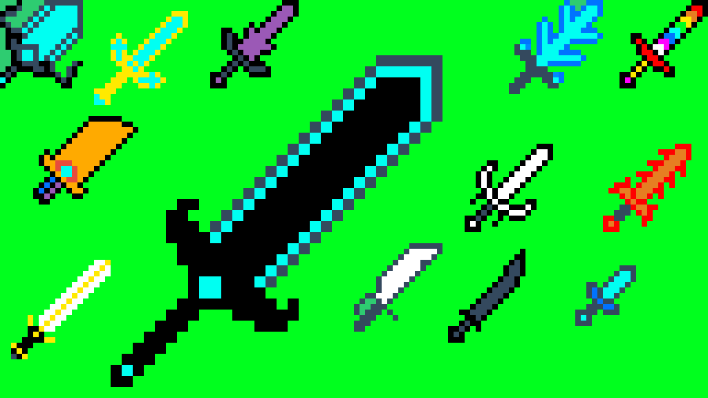 Editing Epic swords - Free online pixel art drawing tool - Pixilart