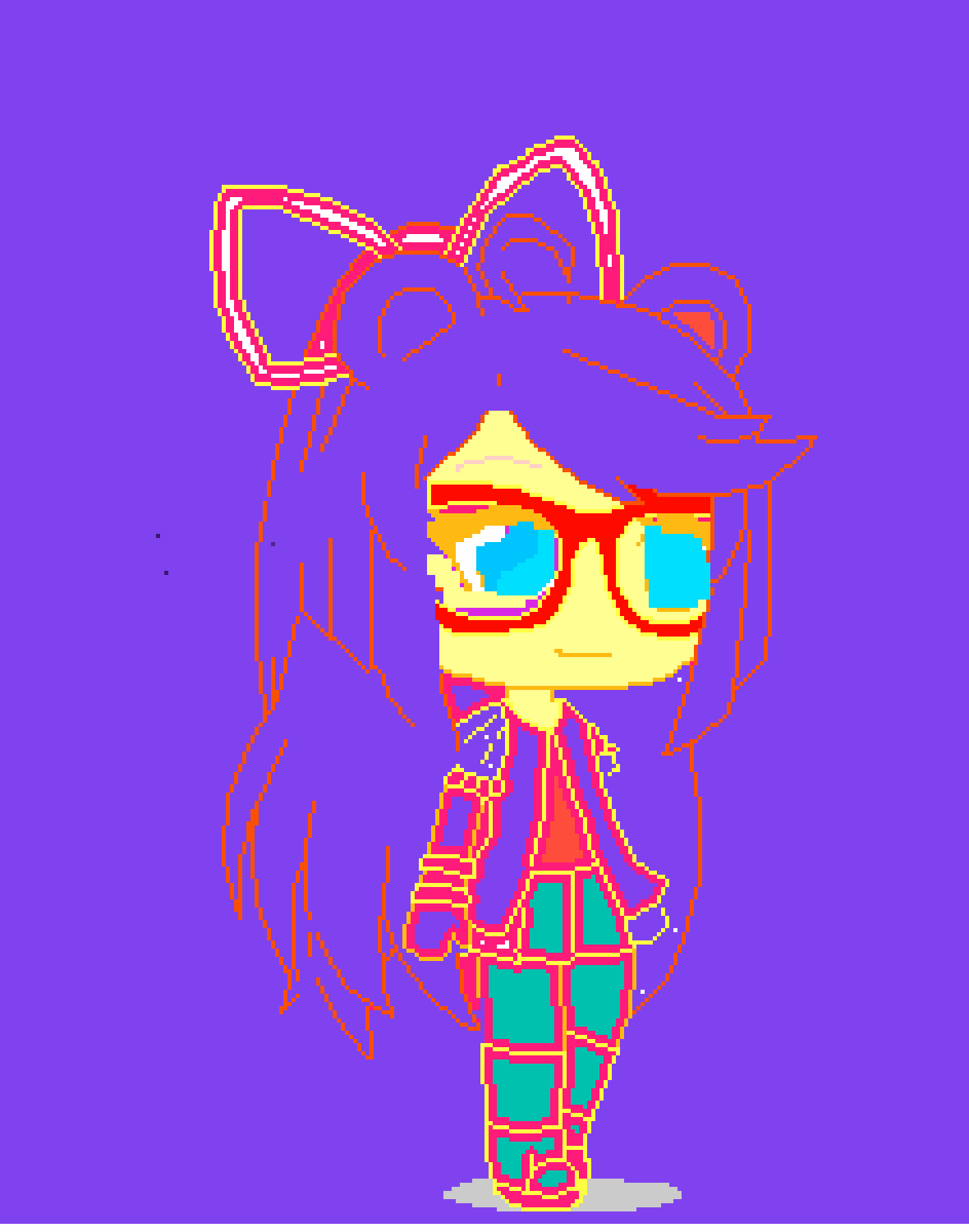 Editing Gacha Life Base 2 - Free online pixel art drawing tool - Pixilart