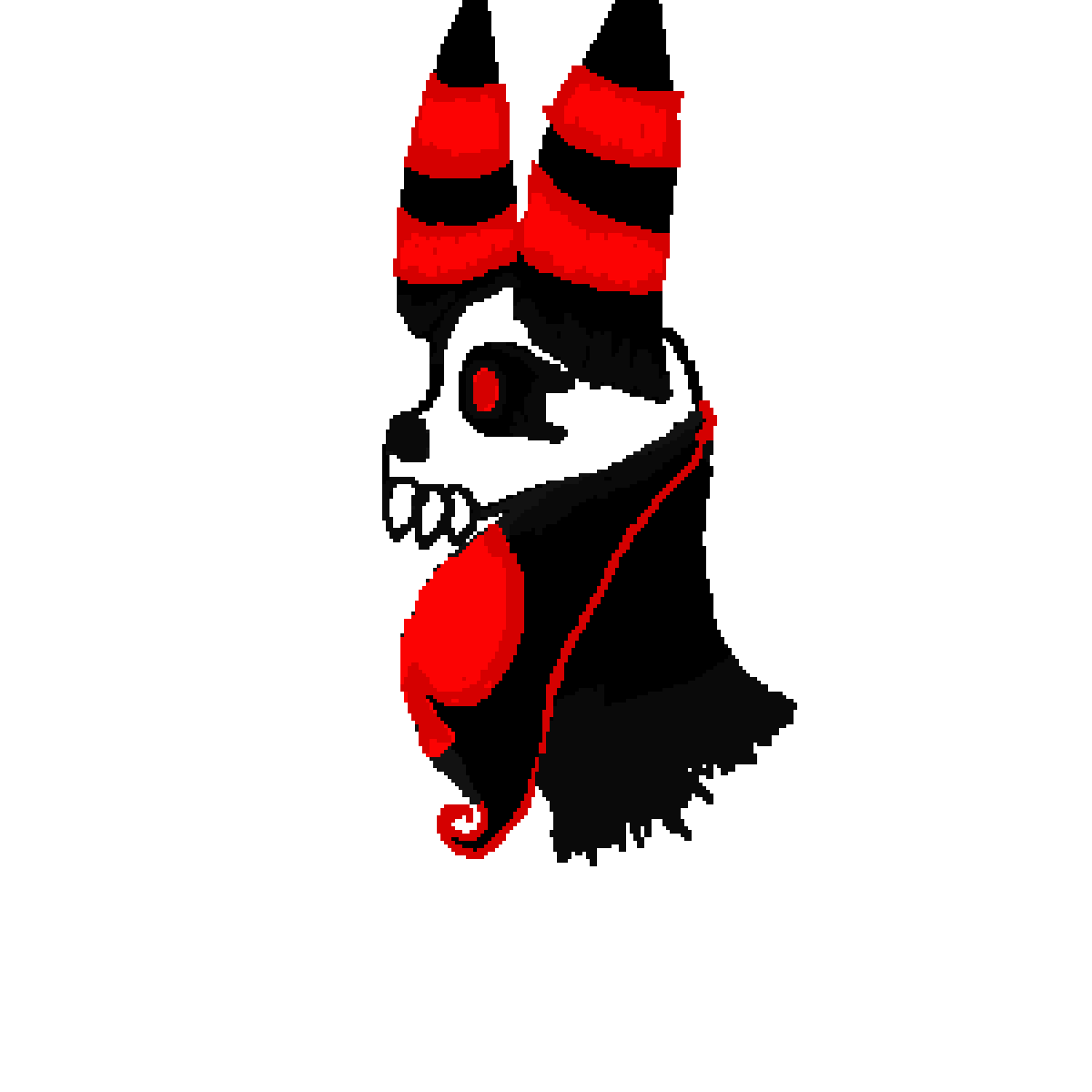 Editing red skull - Free online pixel art drawing tool - Pixilart