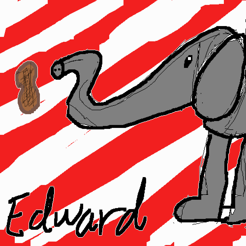 Pixilart - Edward the Elephant by skelewap