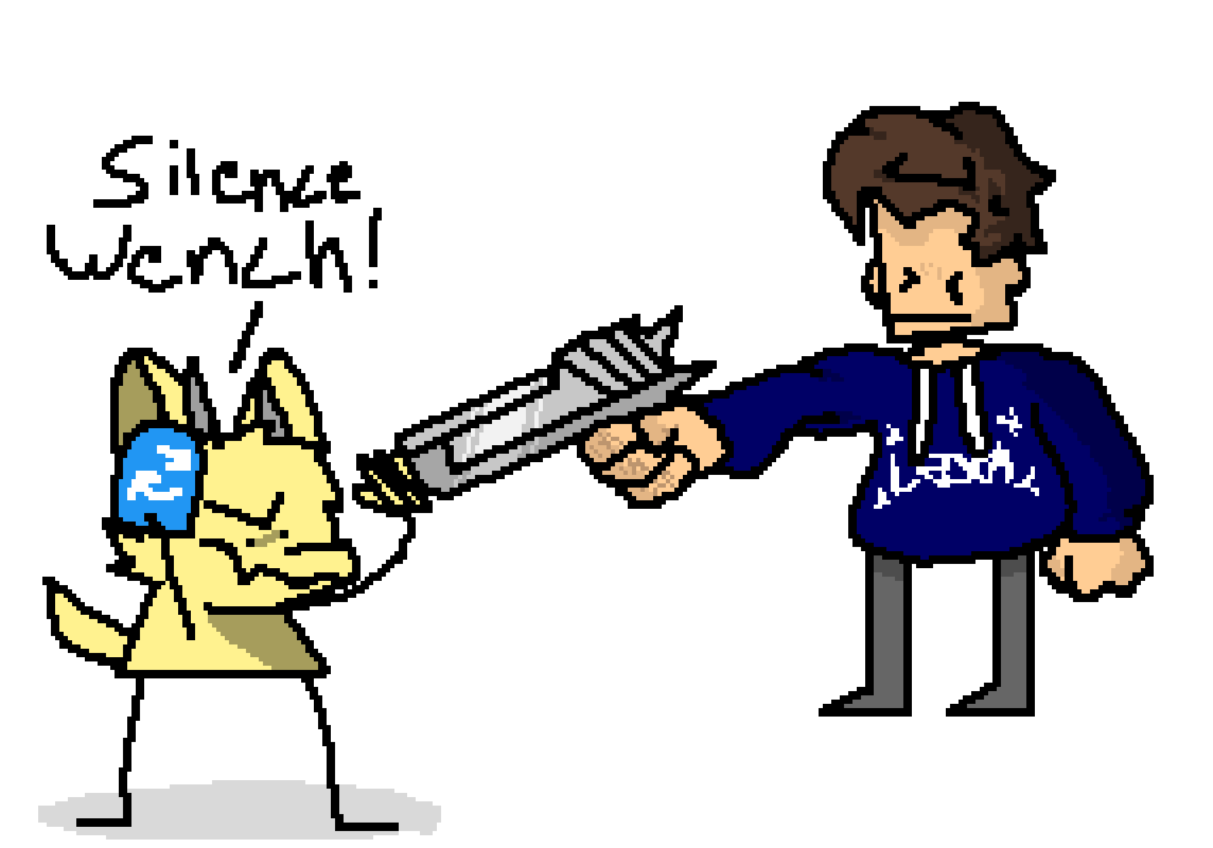 Editing Silence Wench - Free online pixel art drawing tool - Pixilart