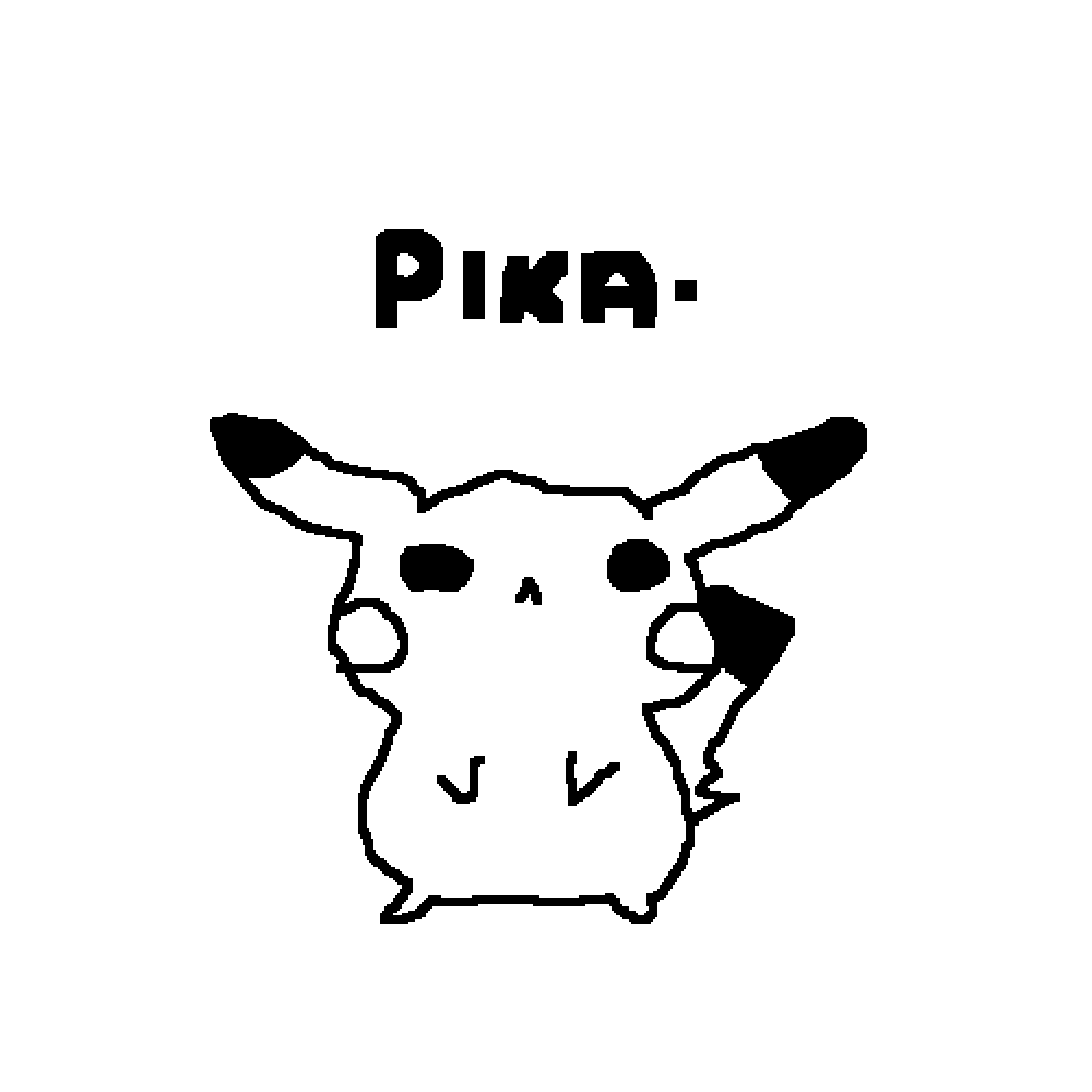 Editing pikachu UWU - Free online pixel art drawing tool - Pixilart
