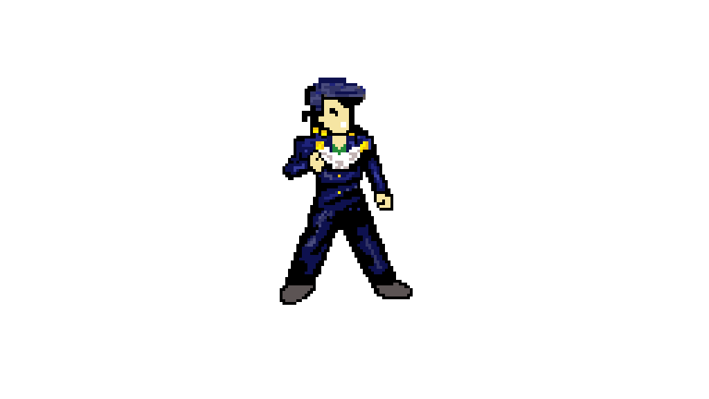 Editing JOSUKE HIGASHIKATA - Free online pixel art drawing tool - Pixilart