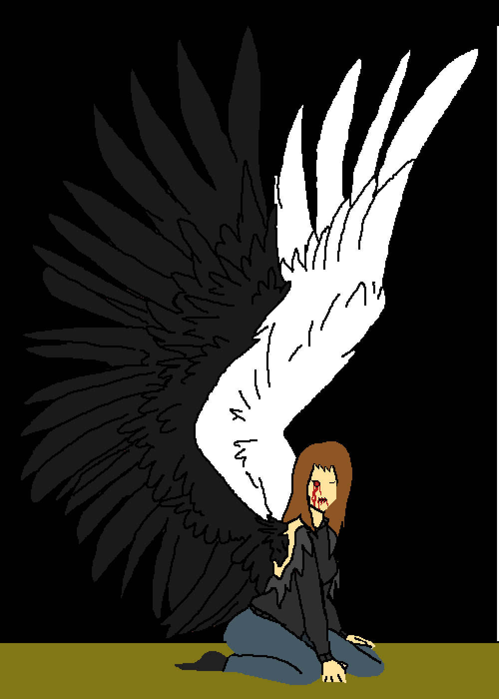 Editing stiches (beth) wings - Free online pixel art drawing tool ...
