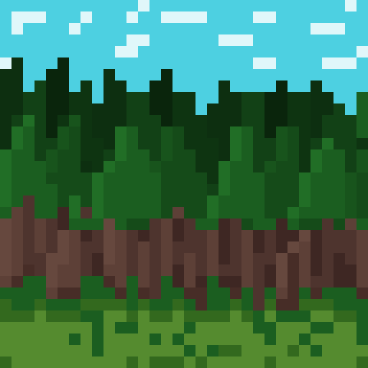 Pixilart - Forest by Darkaberle