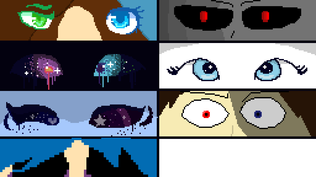 Pixilart - Eyeshot Collabs!~ by Obsidian