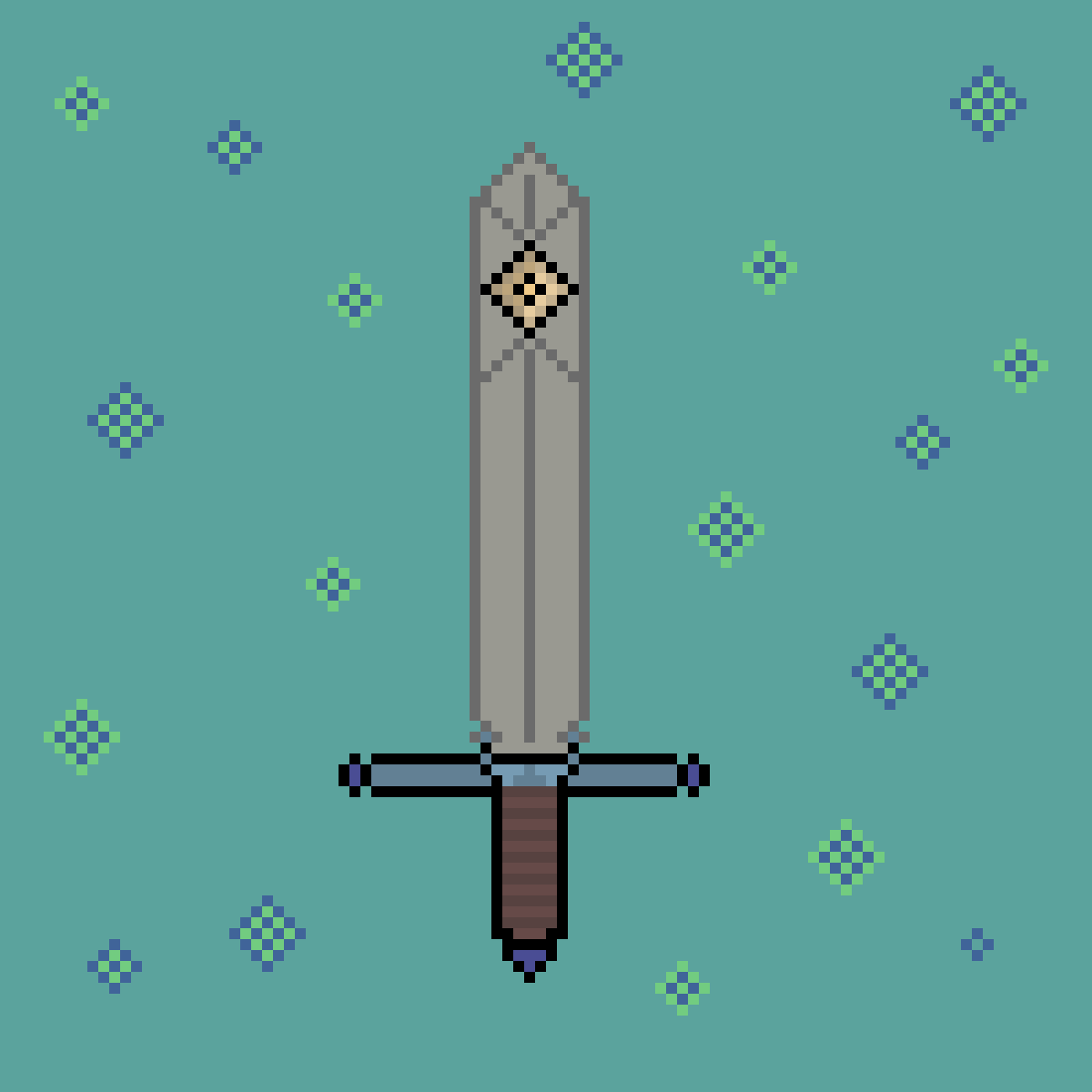 Pixilart - Greystone Blade by Pixel-Wizard
