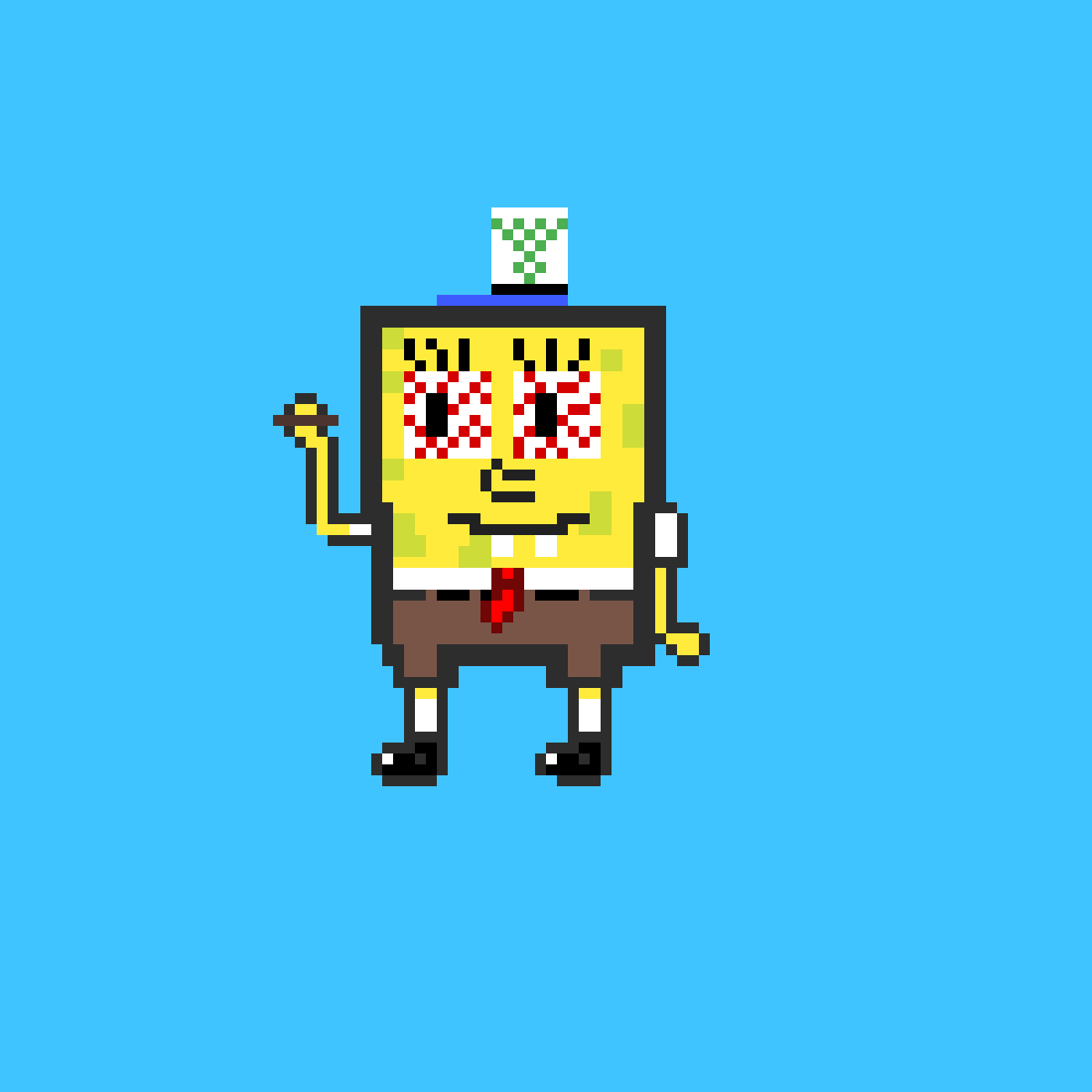 Pixilart - High spongebob by DontSmokeKids