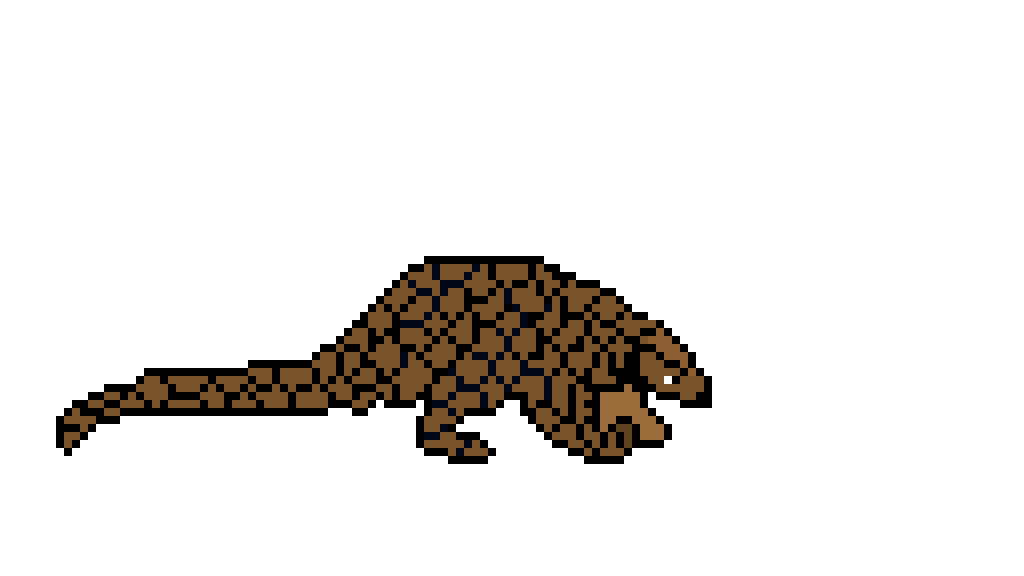 Editing pangolin sprite - Free online pixel art drawing tool - Pixilart