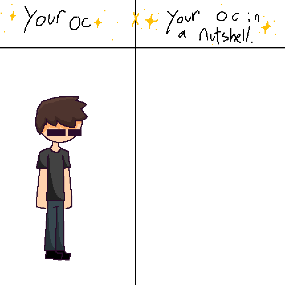 Pixilart - Nutshell of your Oc Base by tankmanXD