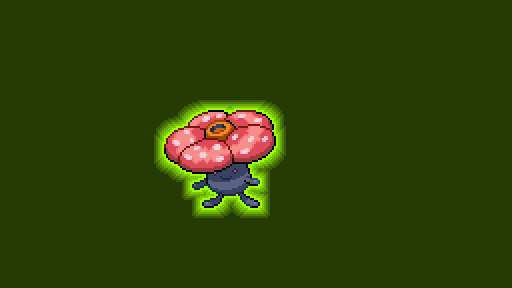 Editing Vileplume Sprite - Free online pixel art drawing tool - Pixilart
