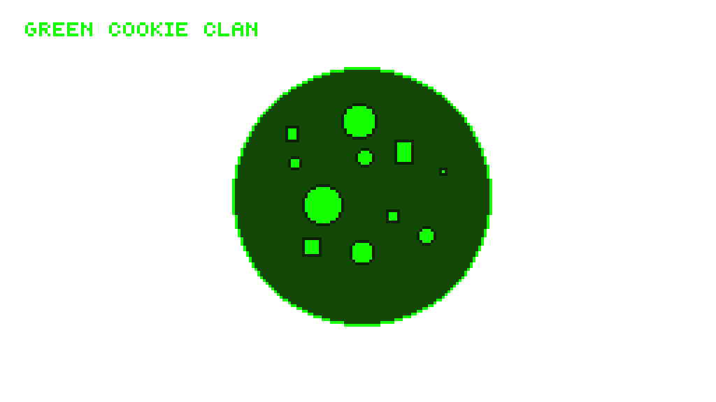 Pixilart - Green Cookie Clan by FrostBite