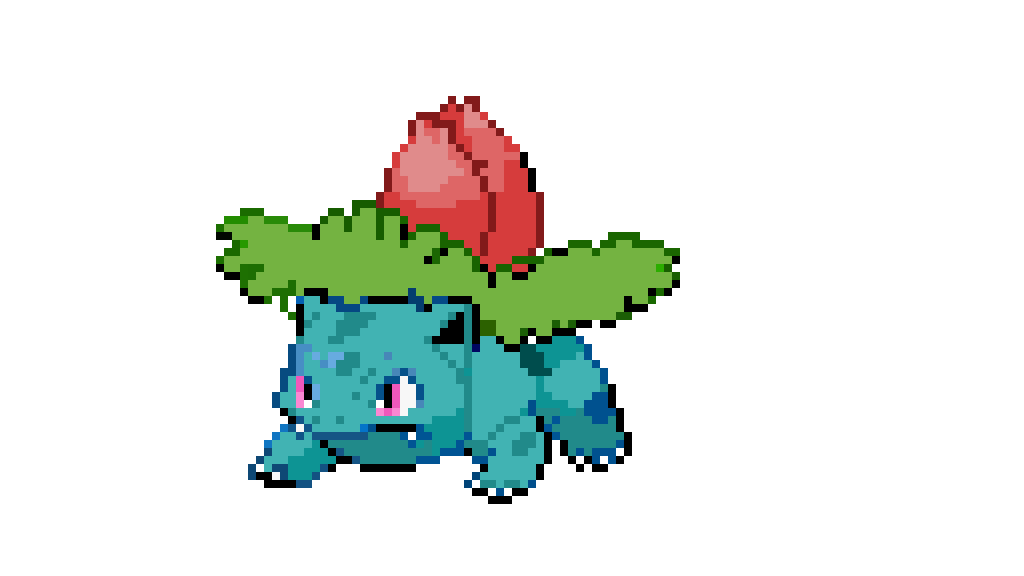 Pixilart - Ivysaur by Deaththekid012