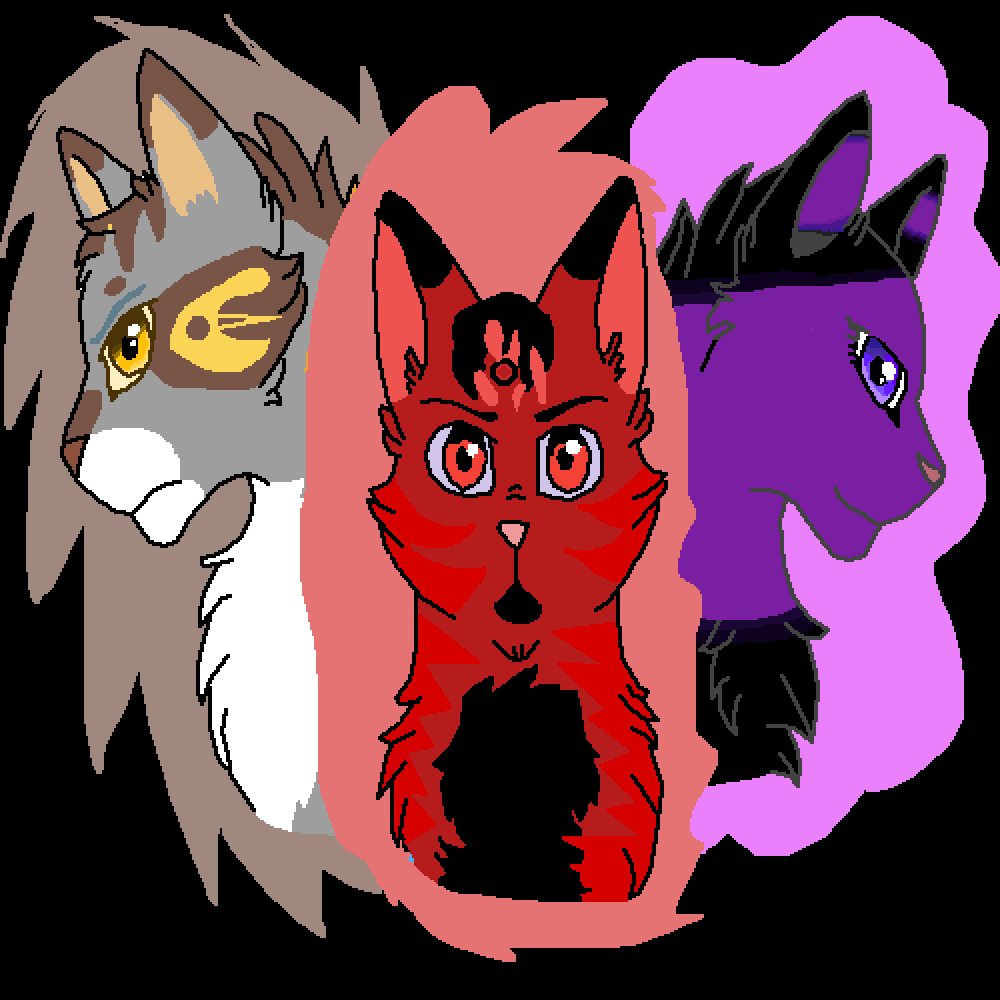 Pixilart - warrior cat collab by GalaxyWolf1230