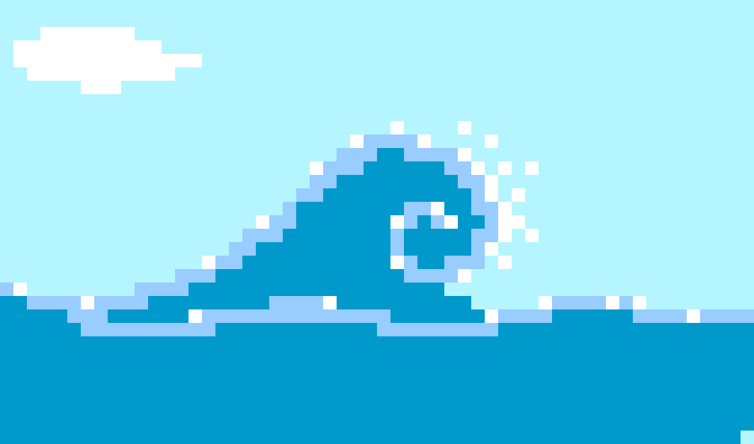 Pixilart - Wave by MiningForDegus