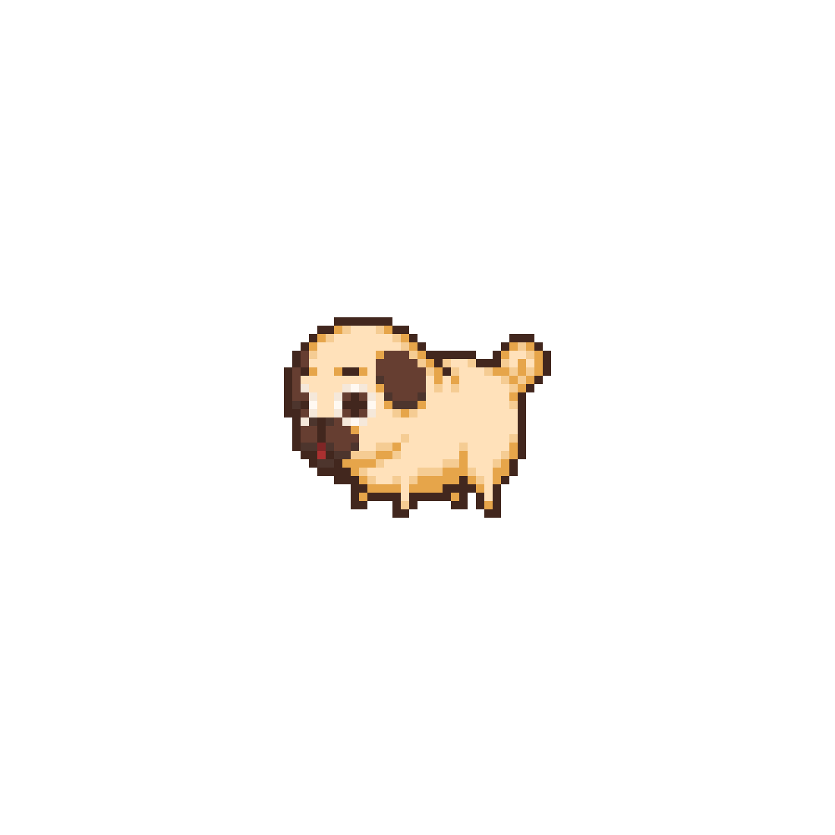 Pixilart - Puggo by UndertaleArtist
