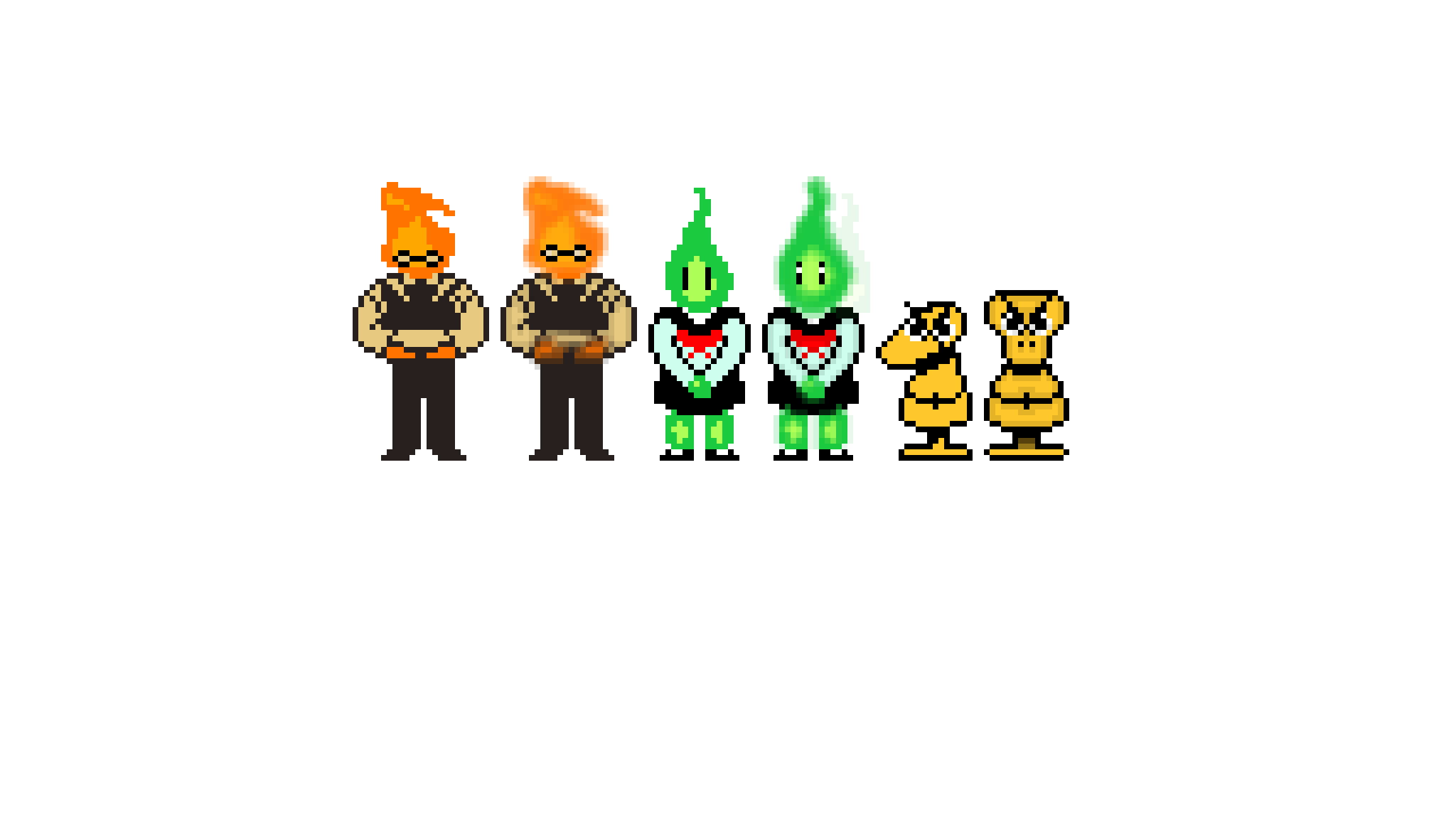Pixilart - Stylized Sprites by Tangy-Tangerine
