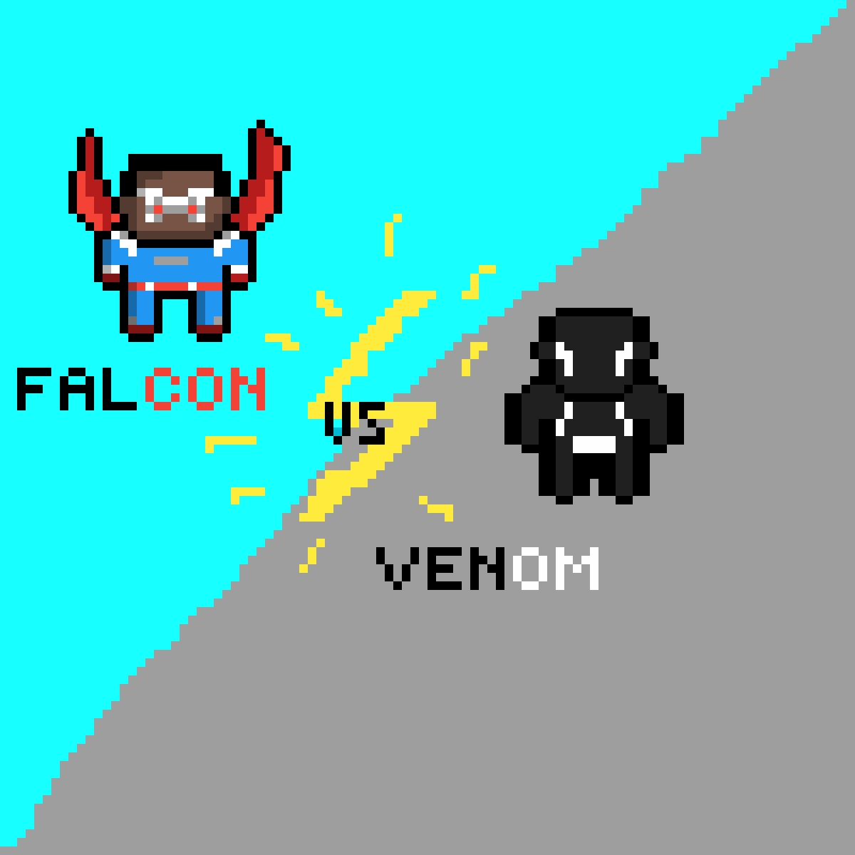 Pixilart - Falcon VS Venom by Dark-Phantom484