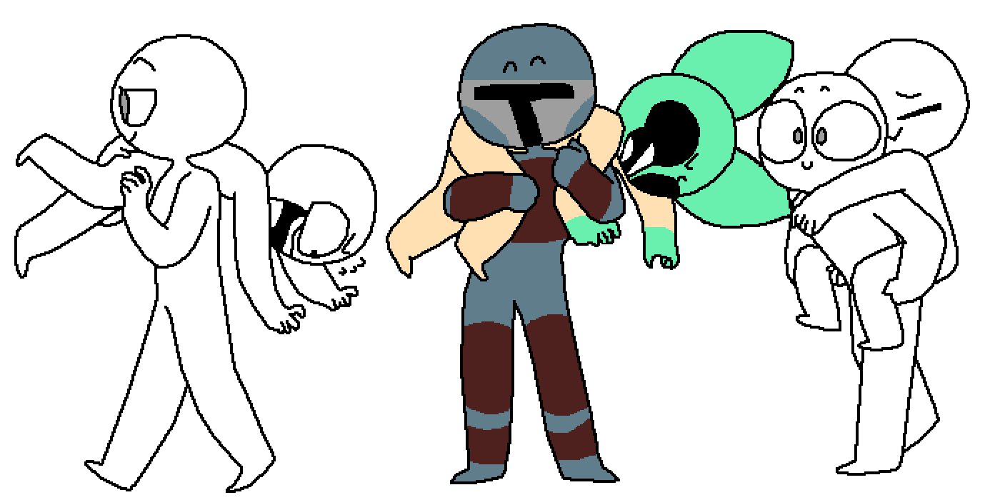 Editing the mandalorian - Free online pixel art drawing tool - Pixilart