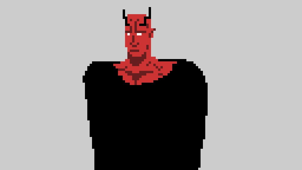 Pixilart - Devil v. 3 by Bretches